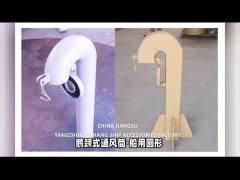 Goose Neck ventilation Diameter 100mm, Round Type, With Flap Valve (Goose Neck Shall Be Closable)