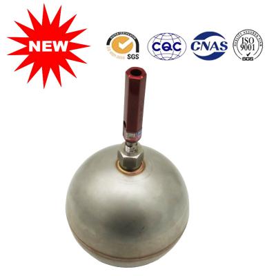 China Antirust Toilet Bowl Ball Float , Floating Metal Ball Custom Made Type for sale