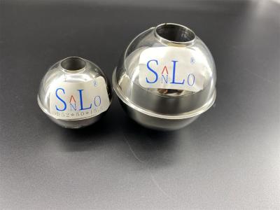 China Silver 316 Round Ball Float For Liquid Level Meter Made Of Stainless Steel for sale