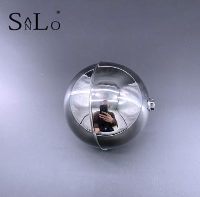 China 200 Degree Frosted Ss 304 Tank Float Ball With Screw Head for sale