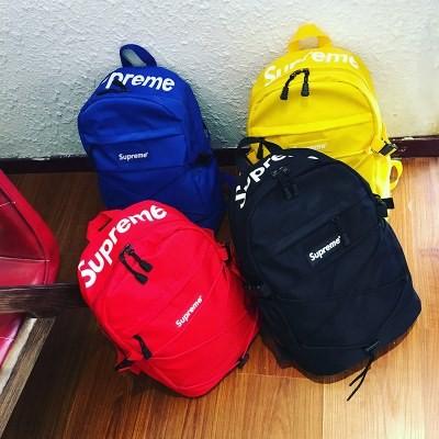 China Supreme Backpack Nylon Waterproof Casual Laptop schoolbag travel bag for sale