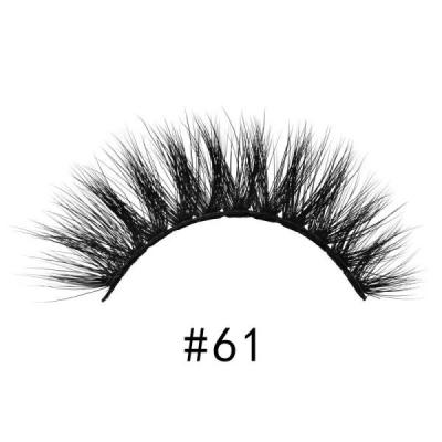 China 1 pair 3D Mink eyelashes Beauty Make up tool Thick Cross Volume Messy Style Lashes Extension for sale