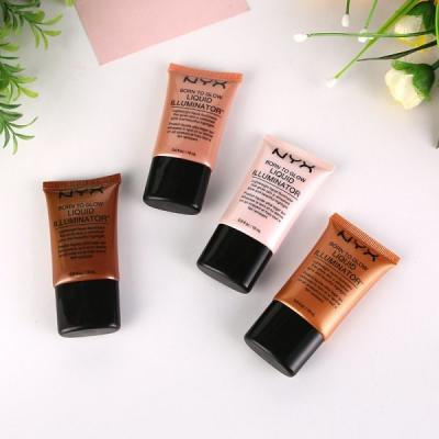 China NYX Base Matte Concealer 4 colors Liquid Illuminator Face contour Whitening Foundation Cream Makeup for sale