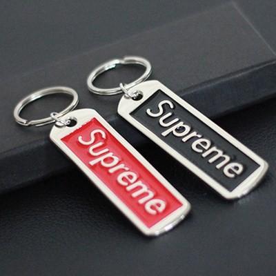 China Supreme Keychain Alloy key ring can Personalized Logo gift wholesale for sale