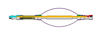 China Secuencia de la herramienta del cable metálico del centralizador de la primavera del cable metálico en venta