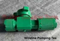 China BOP Pressure Control Wireline Pumping Tee 15k NPT Thread for sale