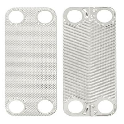 China Danfoss Series 0.5mm 0.6mm 0.8mm Plate Heat Exchanger Plate Steel Heat Exchanger Spares for sale