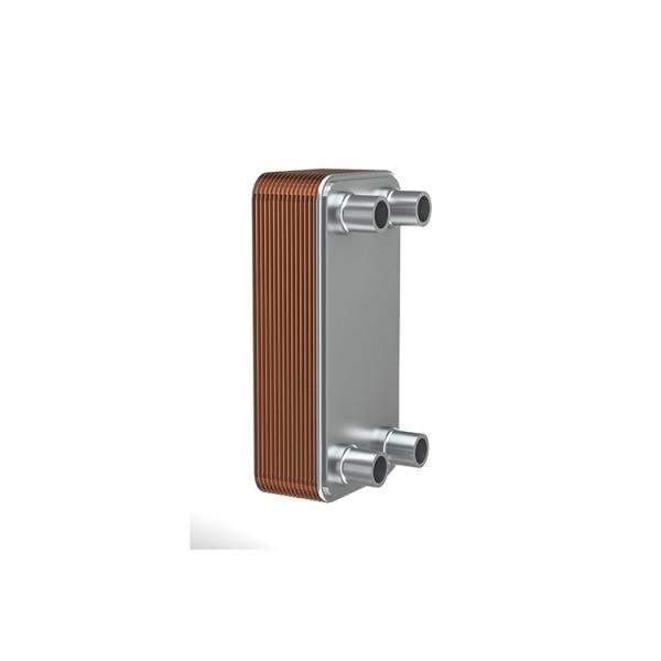 Quality Customized Brazed 40 Plate Heat Exchanger With 3/4 Inch MNPT Ports for sale