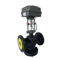Quality AC24V Electric Temperature Control Valve For Plate Heat Exchanger Automatic for sale