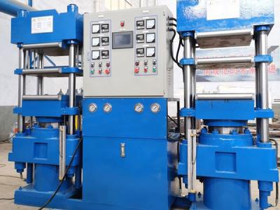 China Automatic 380V Rubber Vulcanizing Machine Hydraulic Platen Rubber Seal Making Machine for sale