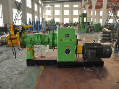 China 200mm Cold Feed Hot Feed Rubber Extruder 1 - 75 Rpm Rubber Sheet Extruder for sale