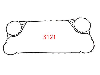 China Standard or Customized Plate Size Plate Heat Exchanger Gasket with High Flexibility and 350% Elongation At Break for sale