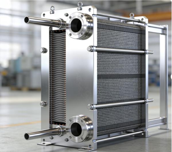 Quality Tolerance plus minus 0.01 Mm Heat Exchanger featuring Baffles and Input Voltage DC 48V ideal for Energy Recovery Systems for sale