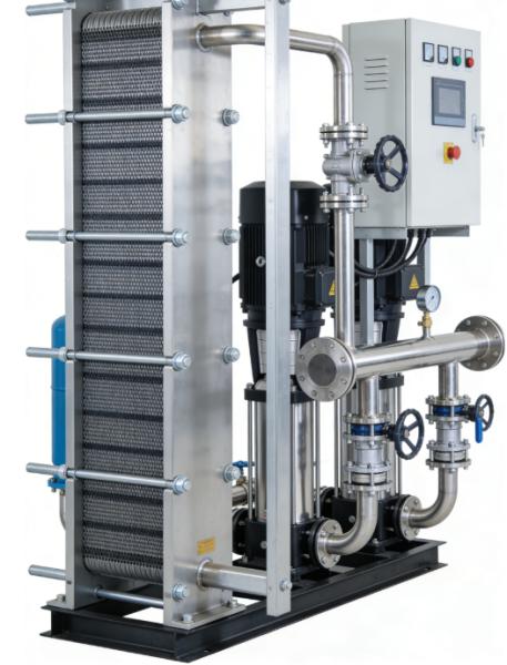 Quality Customized Machine Heat Exchanger Unit With Flange High Quality for sale