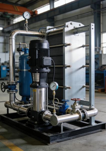 Quality Customized Machine Heat Exchanger Unit With Flange High Quality for sale