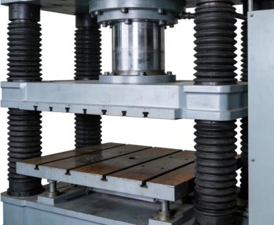 China Compact 1200x350x1300mm Rubber Vulcanizing Machine with Multi-Layer 1-4 Working Layers and Electric Oil Steam Heating for sale