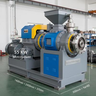 China XK-400 Rubber Mixing Machine with 5.5 KW Motor Power Emergency Stop Safety Features Ensuring Safe and Rubber Processing for sale