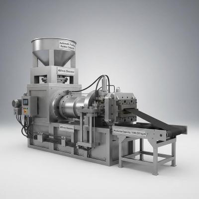 China Rubber Extruder Technology Enabling Smooth Rubber Material Flow With Customizable Parameters For Diverse Industrial Uses for sale