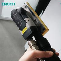 China Pneumatic Rectangular Sander Rust Car Orbit Sander Polisher 7.8inch for sale