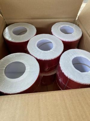 China Self Adhesive Flashing Aluminium Foil Tape 100mm Butyl Rubber for sale