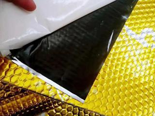 China Butyl Rubber Sound Deadening Strips Tape For Auto Doors Windows for sale