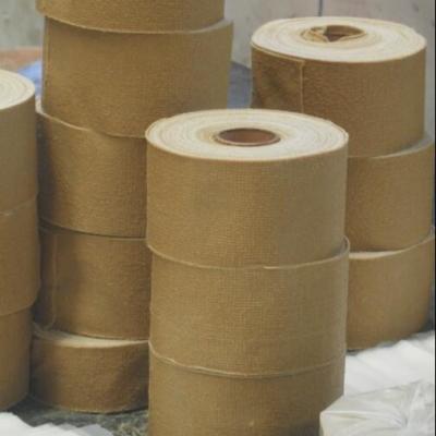 China ブラウン色PVC包装テープ 管 隔熱包装 石油酸塩化合物 for sale