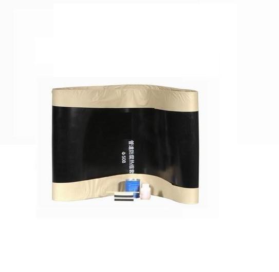 Quality High Temperature Heat Shrink Wrap Around Sleeves With Closure Patch For Joint for sale