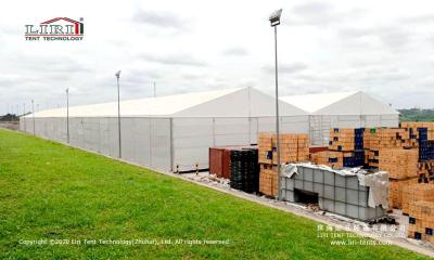 China Clear Span Aluminium Alloy Tents with Hardwall For Warehouse for sale