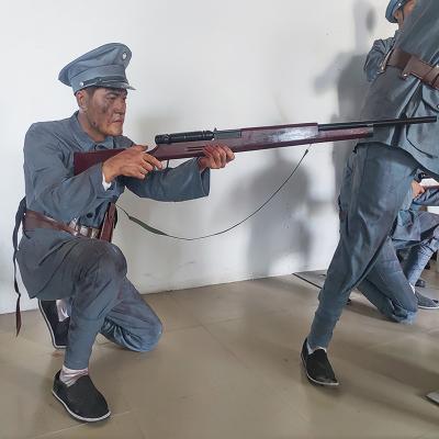 China A figura de cera realística Hyper do silicone do 1:1 do soldado personalizou com tempo 10 anos à venda