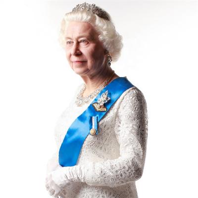 China De majesteit Koningin Elizabeth Wax Statue Figure Fiberglass simuleerde hoog Realistisch Te koop