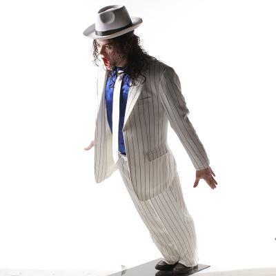 China Het Cijfer van siliconemichael jackson wax sculpture influential musician Te koop