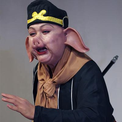 Cina Statua realistica 175cm della cera di Zhu Bajie Wax Sculptures Customized per le storie di piega in vendita