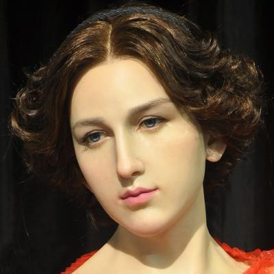 Cina L'iper cera realistica di Phryne scolpisce il silicone per Art Museum in vendita