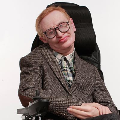 China Figuras de cera físico histórico da celebridade do ODM Stephen Hawking Figure 47 polegadas à venda