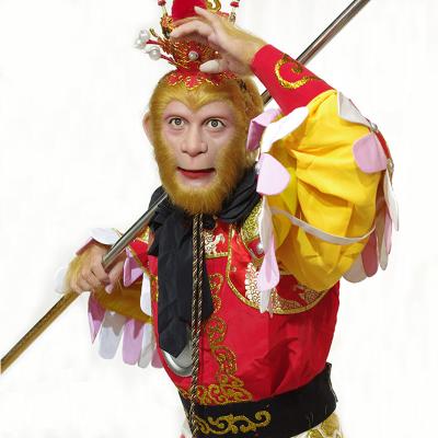 中国 MoiveショーのためのWax Sculpture Silicone Statue神話上の特性猿王 販売のため