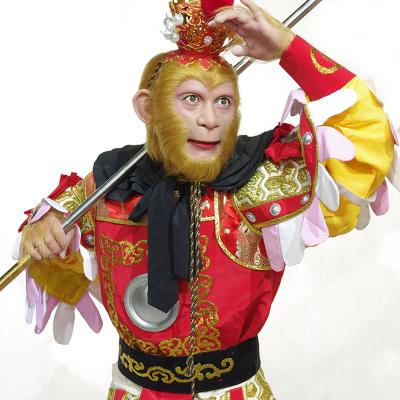中国 MoiveショーのためのWax Sculpture Silicone Statue神話上の特性猿王 販売のため