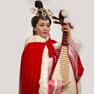 Cina Statua a grandezza naturale realistica della gomma di silicone del campo da giuoco dell'interno per Wangzhaojun in vendita