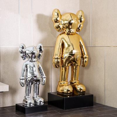 Cina Il giardino famoso della resina dell'orso del fumetto orna le statue su misura del giardino della vetroresina in vendita