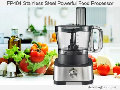 China Food Preparation Stainless Steel Food Processor 1000W XL Bowl for sale
