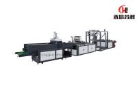 China Fully Automatic Handle Bag Non Woven Bag Making Machine for sale