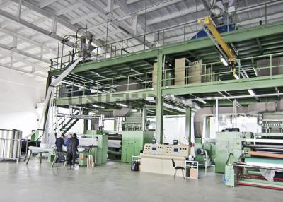Cina Linea di produzione non tessuta del tessuto ss pp Spunbond di Meltblown processo di filatura in vendita