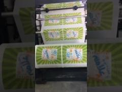 4 покрасьте автоматическую печатную машину Flexo для паковать сумку