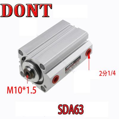 China SDA63*5/10/20/30/40/50/60/70/80/90/100 compact Cylinder for sale