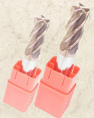 China 60HRC high rigidity tungsten carbide end mills for sale