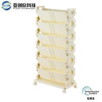 China Customizable Injection Molded Plastic Bookshelf Modern Design Durable Waterproof Indoor Outdoor for sale
