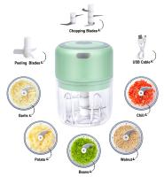China Mini Electric USB Food Chopper 300ml Vegetable Processor Kitchen Gadget for sale