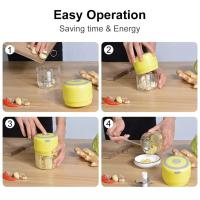 China Mini Electric USB Food Chopper 300ml Vegetable Processor Kitchen Gadget for sale