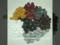Hole plug injection molding