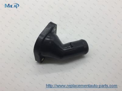 China Black Thermostat Housing Car Parts  16321-36010 For Toyota Inlet Water Coolant Water Bypass Pipe Plastic for sale