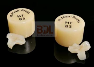 China Emax Dental Restorations With Lithium Disilicate Ceramic For High Strength Biocompatibility for sale